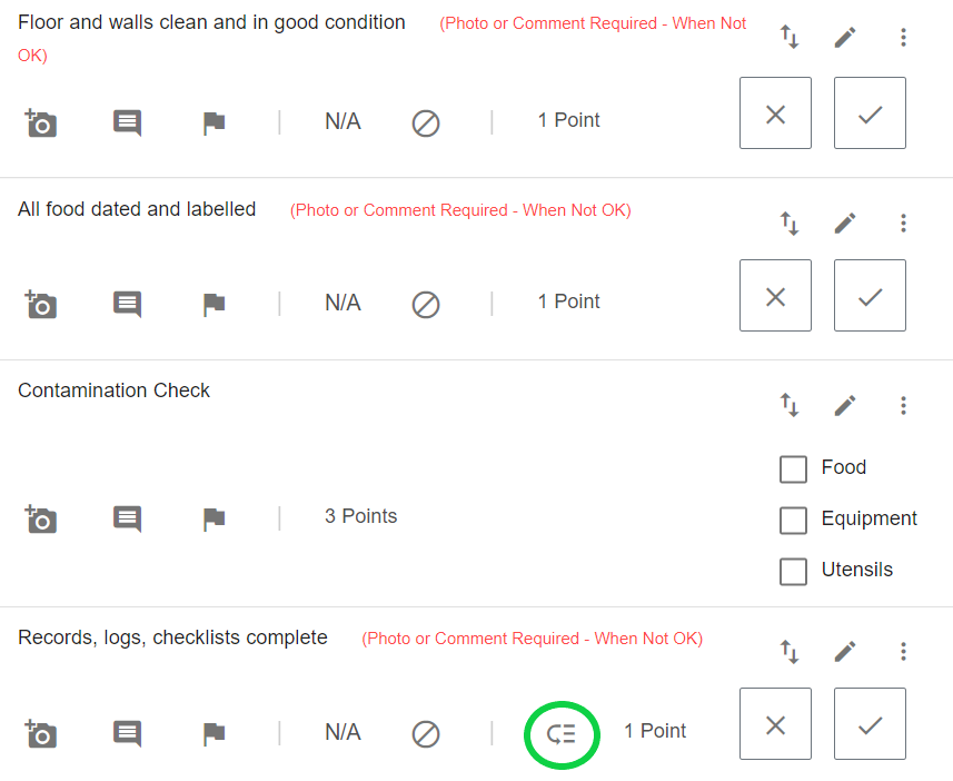 Add Skip Logic to a Checklist Question – IntouchCheck