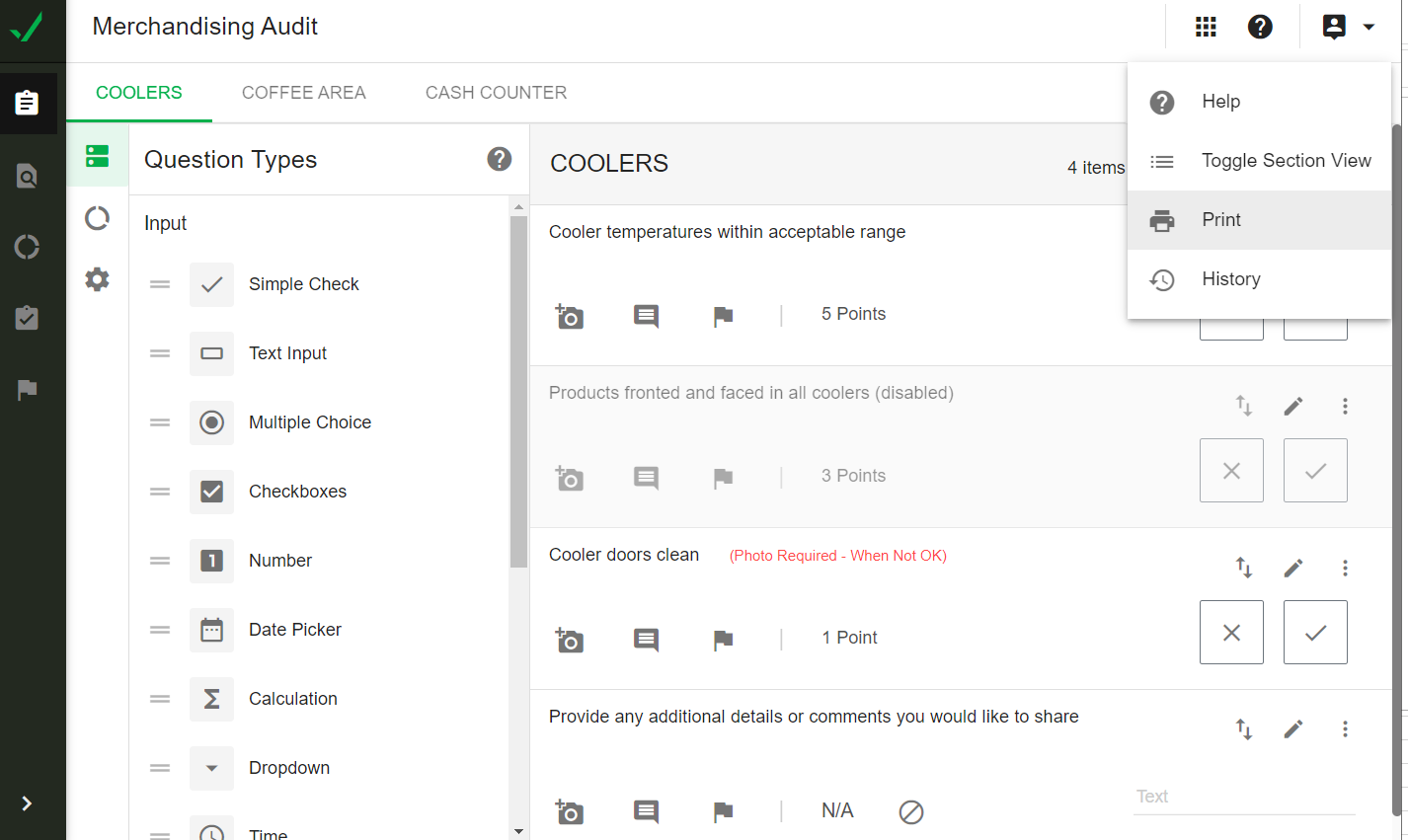 Print a Checklist – IntouchCheck